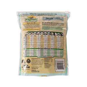 Wagner's 52003 Classic Blend Wild Bird Food, 6-Pound Bag & 62067 Deluxe Treat Blend Wild Bird Food, 4-Pound Bag