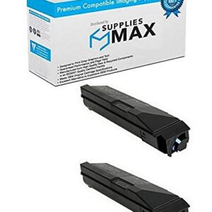 SuppliesMAX Compatible Replacement for Kyocera Mita TASKalfa 4550ci/4551ci/5550ci/5551ci Black Toner Cartridge (2/PK-30000 Page Yield) (TK-8507K) (1T02LC0US0_2PK)