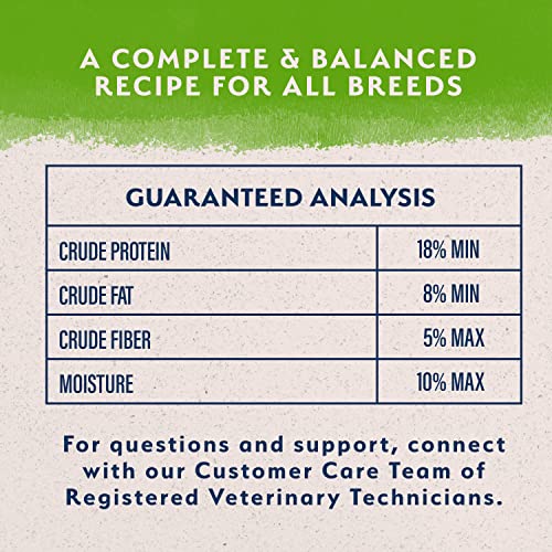 Natural Balance Limited Ingredient Adult Dry Dog Food with Vegan Plant Based Protein and Healthy Grains, Vegetarian Recipe, 24 Pound (Pack of 1)