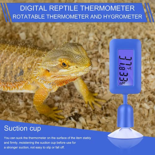 Reptile Thermometer,Reptile Thermometer and Humidity Gauge,Digital Reptile Thermometer and Hygrometer,