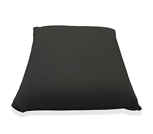 Rehabilitation Advantage Body Positioning Black Pillow Bolster 12 Inch x 12 Inch x 3 Inch