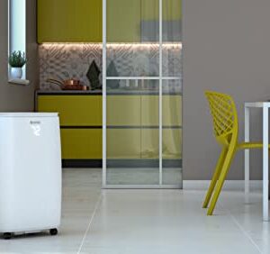 Dolceclima Fresco Smart WiFi Portable Air Conditioner by Olimpia Splendid - Efficient, Flexible Cooling Solution with Unique Italian Design, Environmentally Friendly - 12,000 BTU