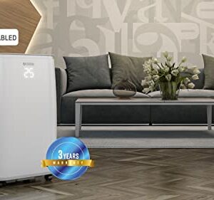 Dolceclima Fresco Smart WiFi Portable Air Conditioner by Olimpia Splendid - Efficient, Flexible Cooling Solution with Unique Italian Design, Environmentally Friendly - 12,000 BTU