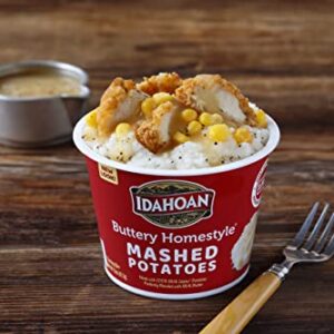 Idahoan Buttery Homestyle Mashed Potatoes, 1.5 oz cup (12-Pack)