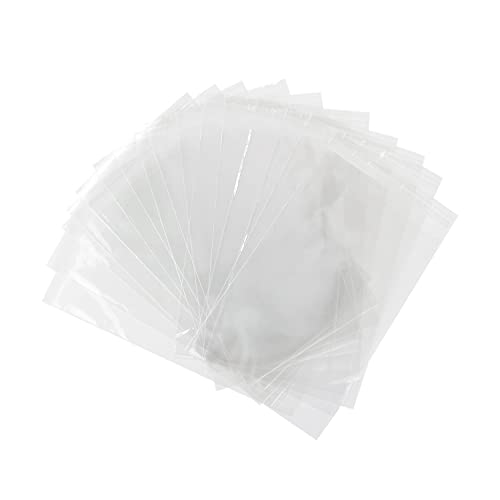 200ct - 6x9 Self Sealing OPP Cello Bags, 1.4 Mils Thick, Adhesive Strip, Safe For Baked Treats, Party Souvenirs, Documents & More