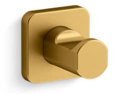 kohler 23529-2mb parallel robe hook, vibrant brushed moderne brass