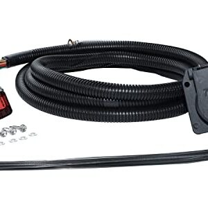 Oyviny 11-Foot 7 Way RV Trailer Wiring Extension Harness for 1995-2008 Dodge Ram 1500/1995-2009 Ram 2500,3500/1995-2010 Dodge Dakota, Adds 7-Way RV Blade to Pull 5th-Wheel or Gooseneck