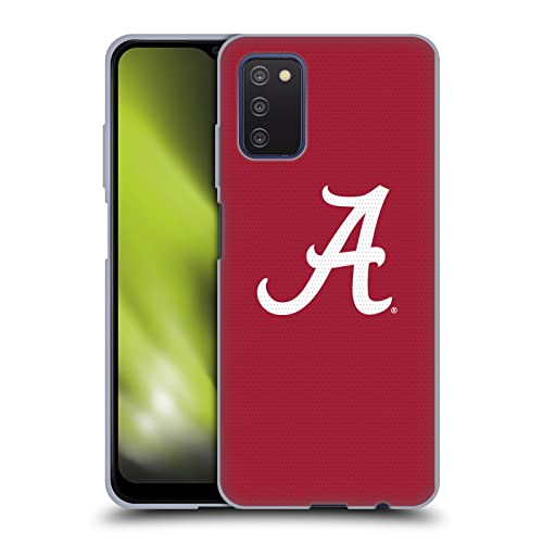 Head Case Designs Officially Licensed University of Alabama UA Football Jersey Soft Gel Case Compatible with Samsung Galaxy A03s (2021)