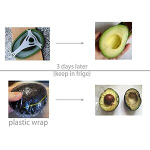 wonderoad Easier to Keep Fresh with Special Soft Silicone Mat | Avocado Holder Saver Keeper Storage Container for Fridge