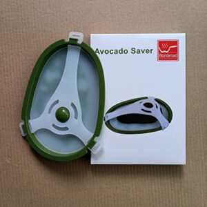 wonderoad Easier to Keep Fresh with Special Soft Silicone Mat | Avocado Holder Saver Keeper Storage Container for Fridge