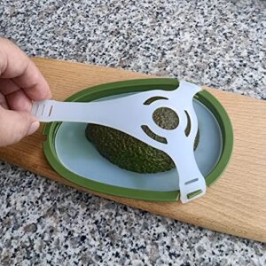 wonderoad Easier to Keep Fresh with Special Soft Silicone Mat | Avocado Holder Saver Keeper Storage Container for Fridge