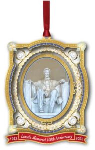 beacon design lincoln memorial ornament