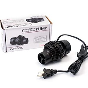 Jebao CWP-5000 Circulation Wave Pump with Magnetic Base, 132gph-1320gph