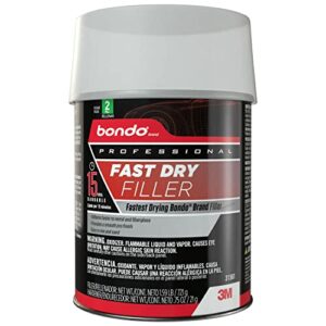 bondo 3m professional fast dry filler (quart)