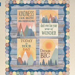 Teacher Created Resources Moving Mountains Positive Sayings Die-Cut Border Trim