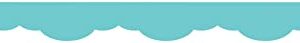 Teacher Created Resources Light Turquoise Fancy Scallops Border Trim