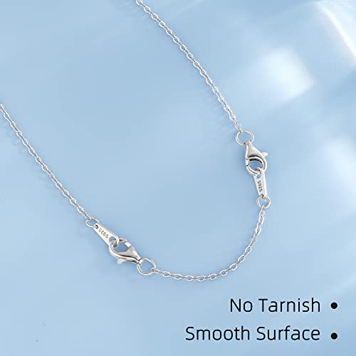 925 Sterling Silver Necklace Extender Sterling Silver Necklace Chain Extenders for Necklaces 2", 3", 4" Inches