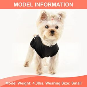 Dog Shirts Letter Printed Clothes Vest for Small Dogs Fathers Day Costume Dog T-Shirt Puppy Gift Pet Boy