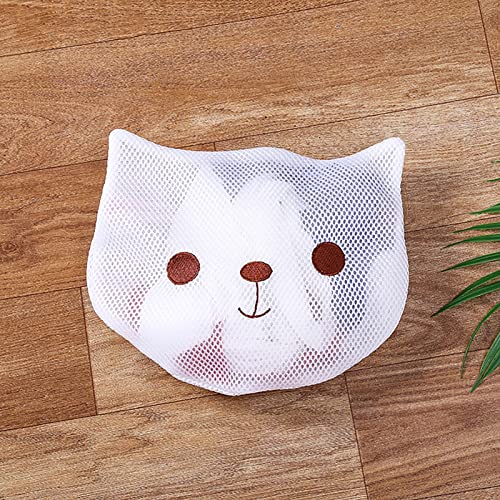 usfuzhongfu-US Storage Holder, Laundry Washing Bag Fine Mesh Wear-resistant Thickened Cartoon Animal Hosiery Stocking Polyester Travel Laundry Bag for Home