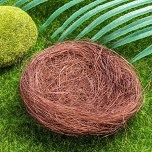 YARNOW 10pcs Artificial Bird Nest Decor Simulation Bird Nest Small Easter Rattan Nest for Home Decor