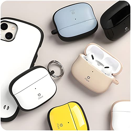 iFace First Class for AirPods Pro – Cute Shockproof Hybrid Dual Layer [Hard Cover + Bumper] Keychain Protective Case [Drop Tested] – Milk