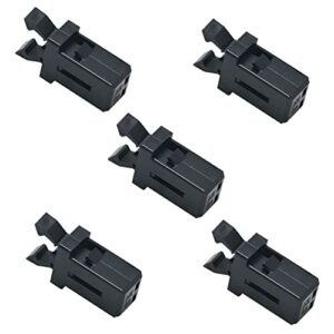 5pcs trash can plastic lock self-locking switch replacement catch compatible touch lid bin repair clip