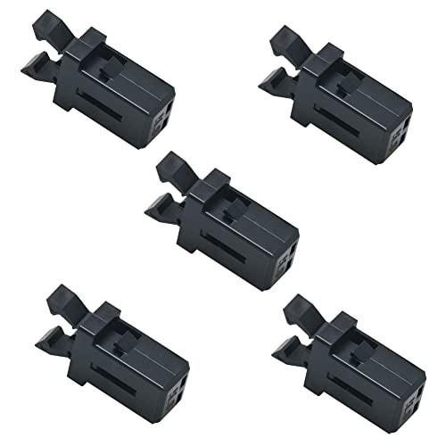 5pcs Trash Can Plastic Lock Self-Locking Switch Replacement Catch Compatible Touch Lid Bin Repair Clip