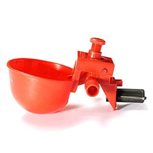 Balacoo Chicken Water Cups- Chicken Water Feeder- Automatic Chicken Waterer Poultry Drinking Bowl for Chicken Duck Turkey Rabbit