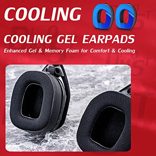 A50 GEN 3 MOD KIT Cooling Gel Ear Pads for Astro A50 GEN 3 Headset I with Headband/Breathable Mesh by DIMOST - NOT FIT GEN 4