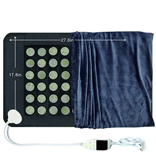 Eastmix Designed for Dog Pain Relief Infrared pad for Dogs, Cat Dog Arthritis Pain Relief, Pet Heating pad Dog Heating pad Cat Heating Pad Indoor Warming Mat (Large 28x18)