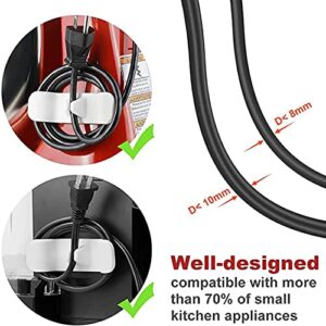 Mllkcao Kitchen Appliance Cord Winder, 2PC Kitchen Mixer Cord Organizer Space-Saving Aid Appliance Storage Wire Storage and Fixing Hider Organizer