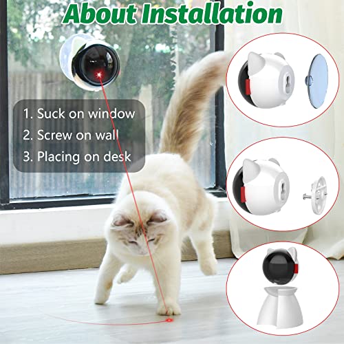 AUKL Cat Laser Toys for Indoor Cats, Motion Activated Interactive Cat Toys & Dog Toys