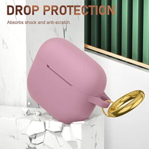 [Bundle] GMUDA for AirPods Pro Case & AirPods 3rd Generation Case(2021), Protective Silicone Cover with Keychain, Front LED Visible