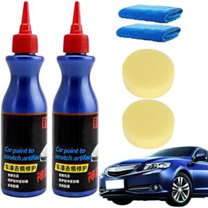 ultimate paint restorer 100g, f1-cc car scratch remover for deep scratches, ultimate car scratch remover and paint restorer, car scratch remover for deep scratches, maintenance wax care agent (2pcs)