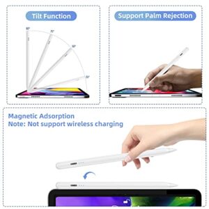 Stylus Pen for iPad with Palm Rejection,Tilt Sensitive iPad Pencil Apple Pen Compatible with iPad 10th/9th/8th/7th/6th,iPad Pro 11/12.9in,iPad Air 5th/4th/3rd,iPad Mini 6/5 Gen -for Painting Sketching