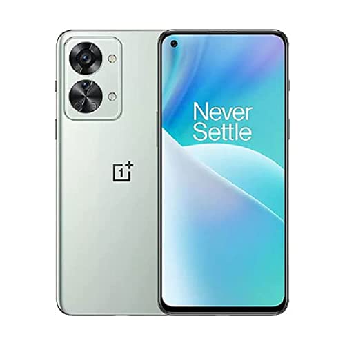 OnePlus Nord 2T CPH2399 5G 128GB 8GB RAM Factory Unlocked (GSM Only | No CDMA - not Compatible with Verizon/Sprint) – Jade Fog