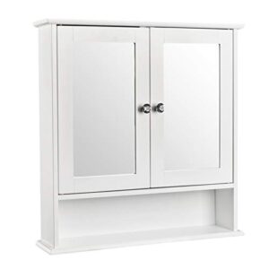 gedelite bathroom cabinet with mirror, bathroom cabinet wall mounted,bathroom wall cabinet, bathroom storage cabinet,wall mounted 6.5”x21.65”x22.83”