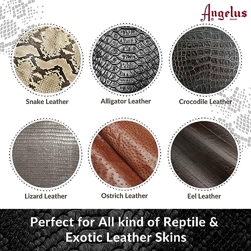 Angelus Reptile & Exotic Skin Deep Conditioner Cream – 8 Oz, Leather Cleaner and Conditioner, Cleans, Conditions, Preserve, and Polishes Leather Footwear and Accessories