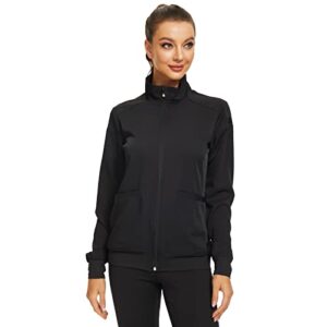 Shamyoy Scrub Jackets for Women Warm-Up Jacket