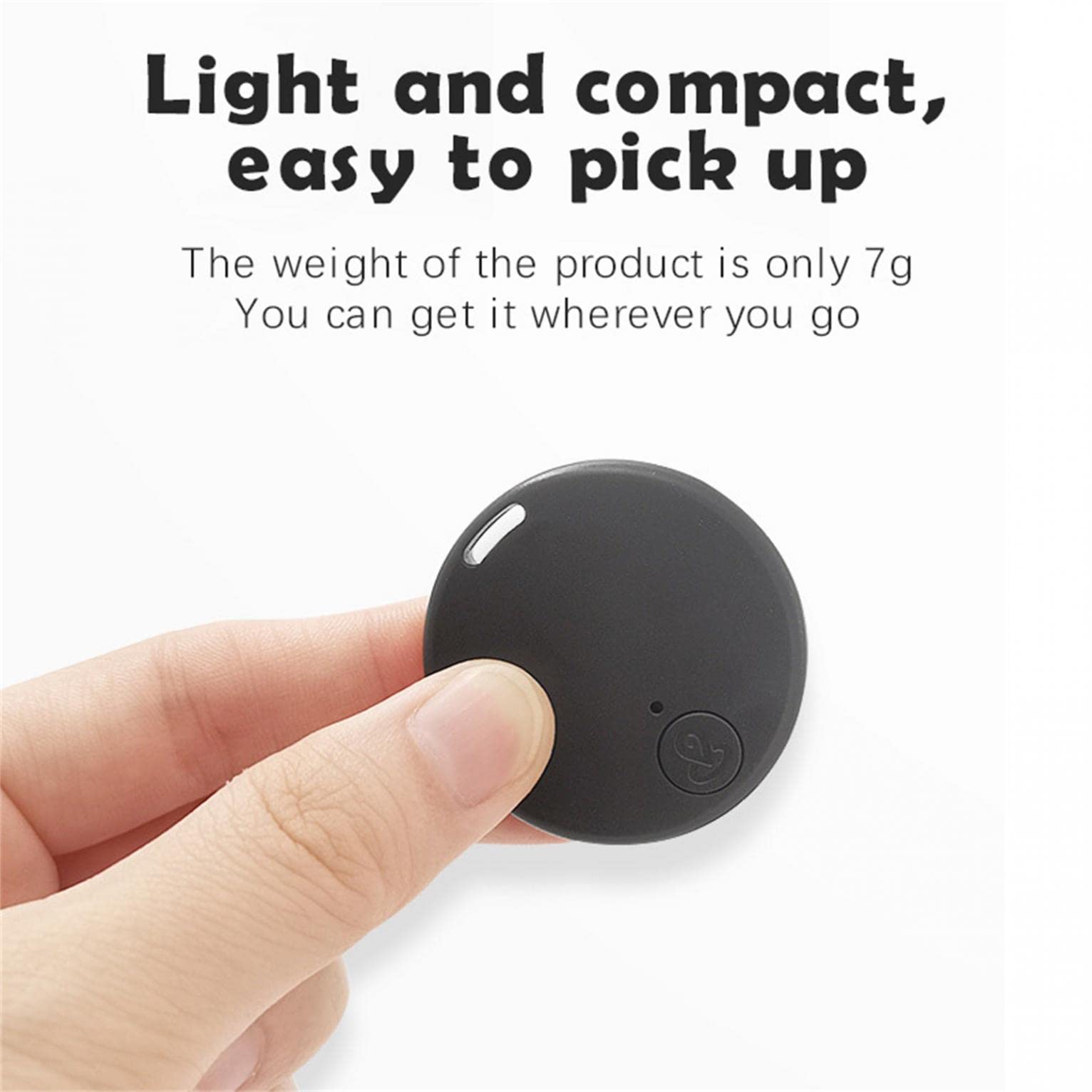 Portable Locator Bluetooth 5.0 Mobile Key Tracking Mini Smart Anti-Loss Device GPS Bluetooth Tracker Keychain for Pets, Keys, Wallet, Bag Tracking