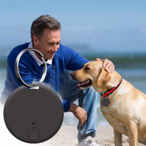 Portable Locator Bluetooth 5.0 Mobile Key Tracking Mini Smart Anti-Loss Device GPS Bluetooth Tracker Keychain for Pets, Keys, Wallet, Bag Tracking