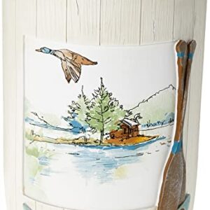 SKL Home Lake House Wastebasket