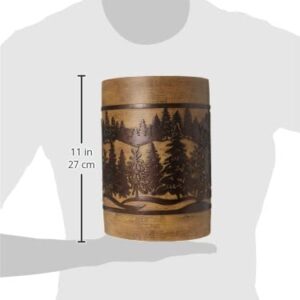 SKL Home Yellowstone Mountain Top Wastebasket