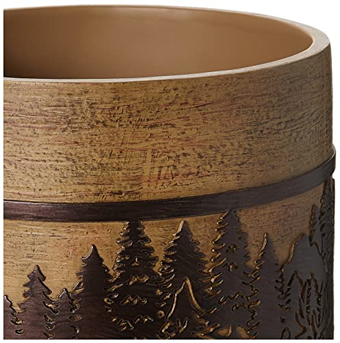 SKL Home Yellowstone Mountain Top Wastebasket