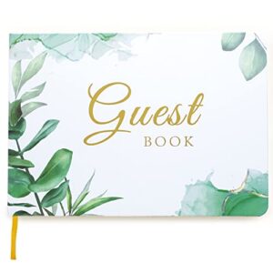 tiankool elegant funeral guest book - memorial service guest book-celebration of life guest book for funeral sign in - memory book for funeral guest registry-134 pages,10" x 7",hardcover