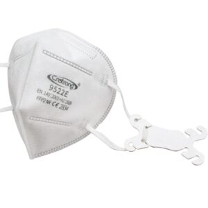 Cnstrong FFP2 Masks, 9522E, Ear Strap, Certificate, Disposable 5 Layers High Protection 20pack