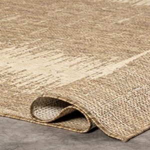 nuLOOM Tami Transitional Square Indoor/Outdoor Area Rug, 8' x 10', Beige