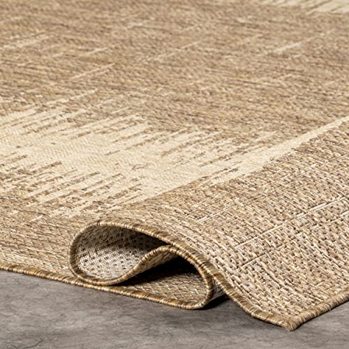 nuLOOM Tami Transitional Square Indoor/Outdoor Area Rug, 8' x 10', Beige