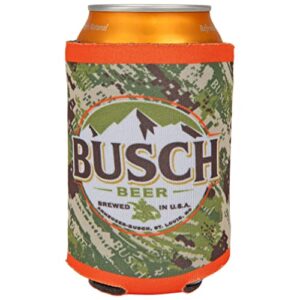 busch beer camo can cooler