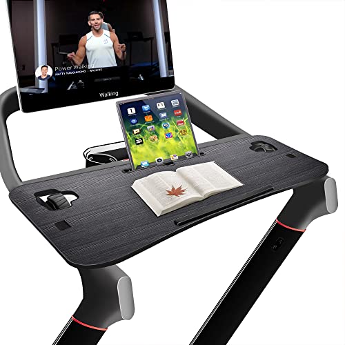 FIXROMA Tread Tray Compatible with New Peloton Tread | Walking Desk Attachment Laptop Holder for Peloton Tread+, Tablet, Phone - Exercise Treadmill Workstation - Peloton Accessories